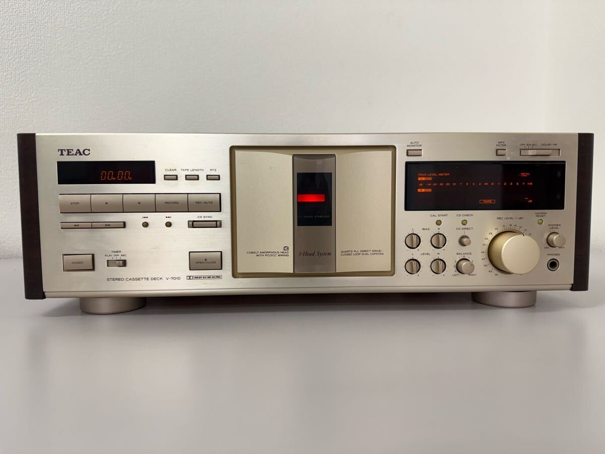TEAC V-7010 Оригинальное название: Boxed Stereo Cassette Deck Teark 3 Heads — купить на аукционе ...